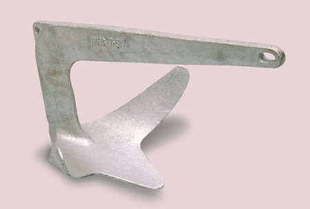 Ancora per barca tipo BRUCE in acciaio fuso e zincato kg 30 - 255.16 ...